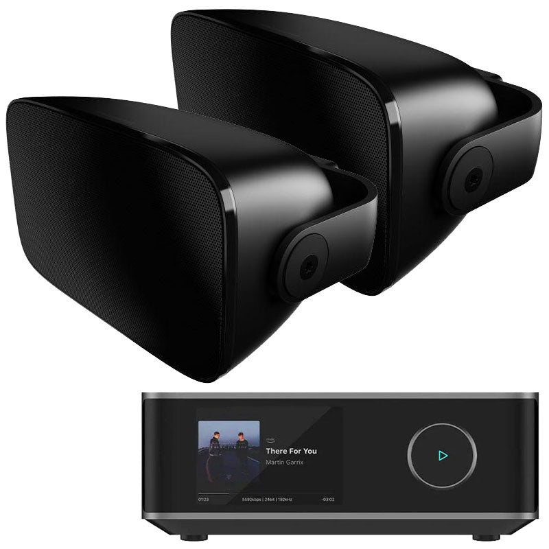 WiiM Amp Ultra & 2 x B&W AM-1 Outdoor Speakers – Ceiling Speaker World